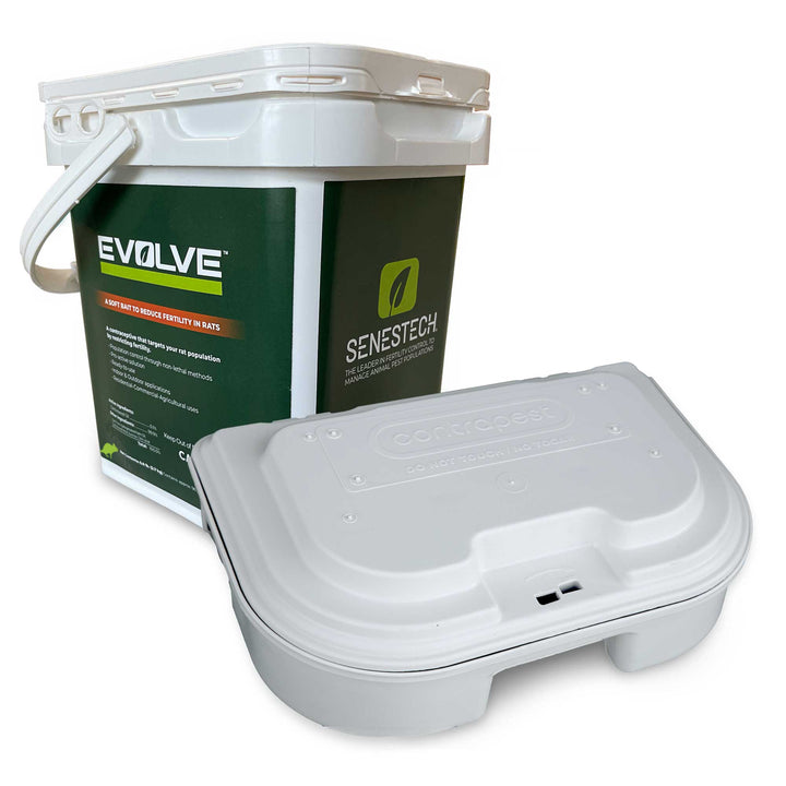 Evolve & ContraPest Rat Fertility Pest Control Products from SenesTech
