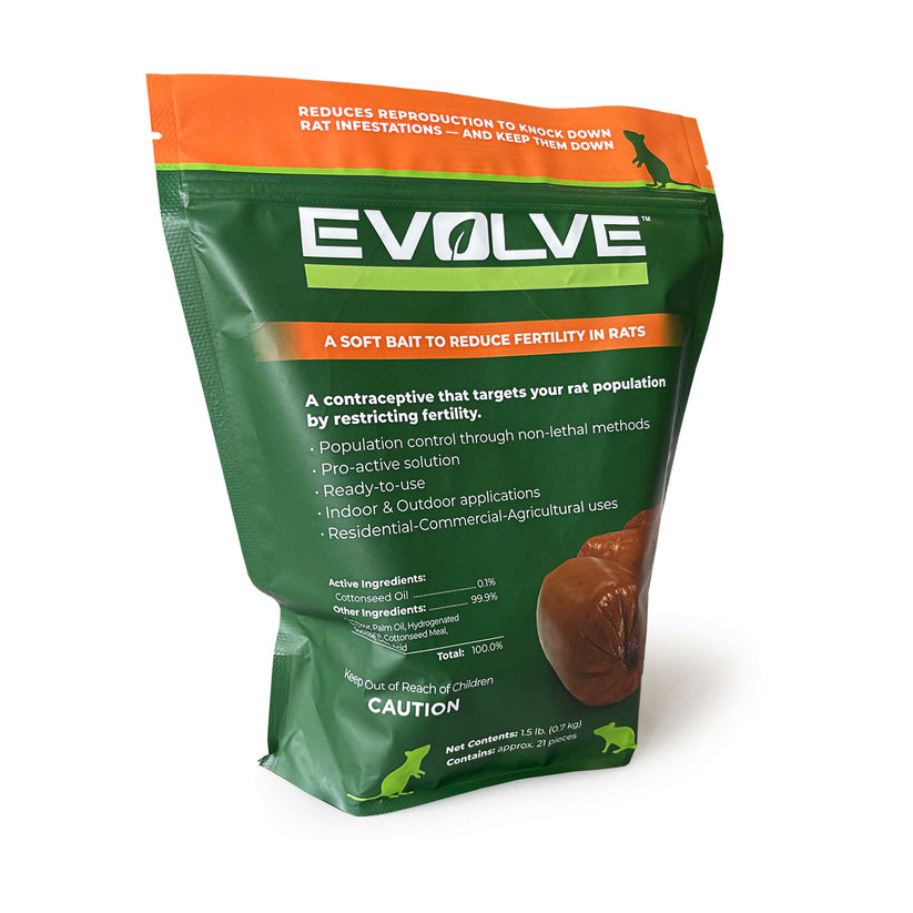Evolve Soft Bait - Rat Fertility Control - 1.5 Lb. Net Wt. – SenesTech
