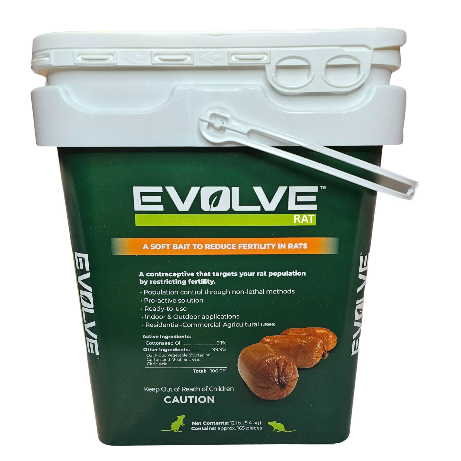 Evolve Soft Bait - Rat Fertility Control - 12 Lb. Net Wt. – SenesTech