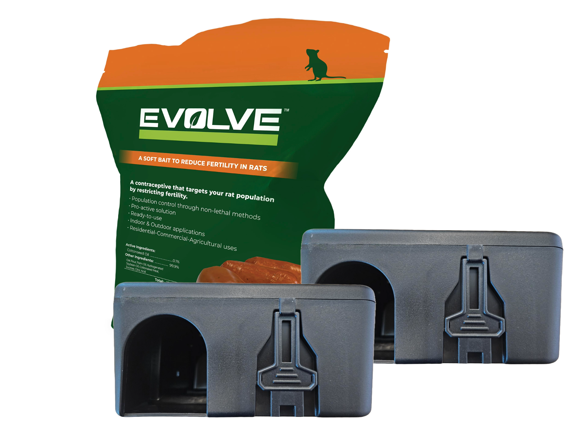 Evolve Soft Bait - Rat Fertility Control - Starter Kit – SenesTech