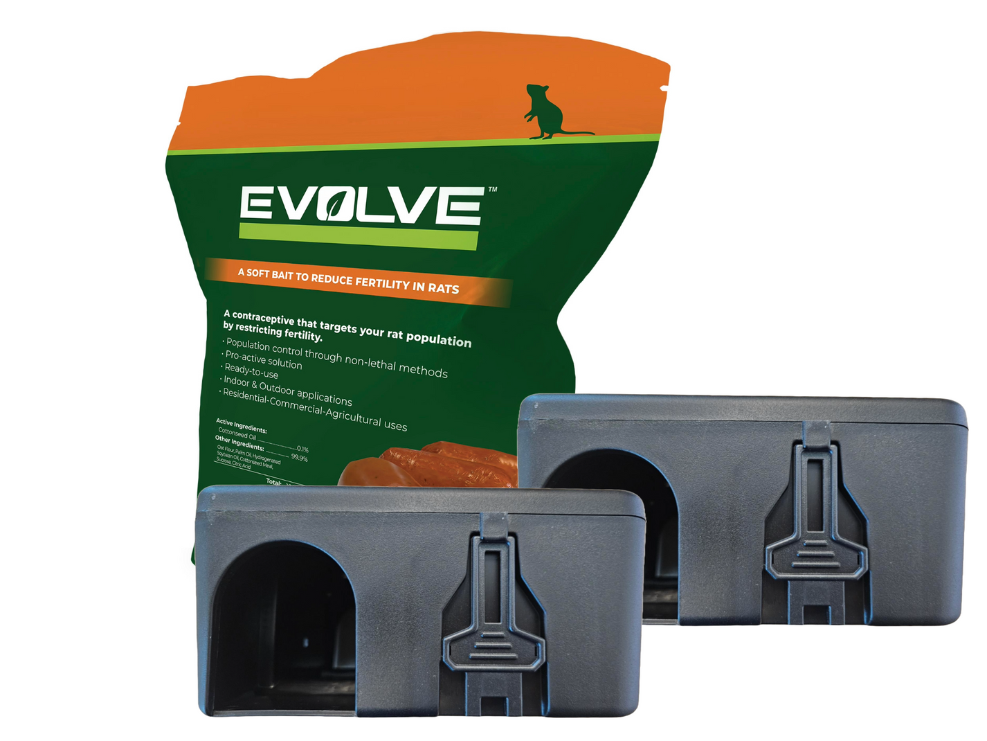 Evolve Soft Bait - Rat Fertility Control - Starter Kit – SenesTech
