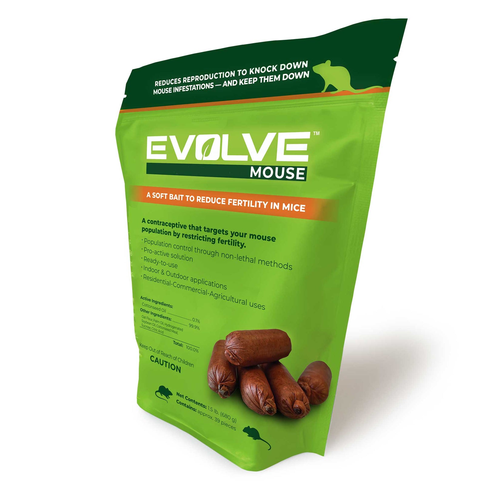 Starter Kit, Evolve Soft Bait - Fertility Control for Mice - 1.5lb. Net ...