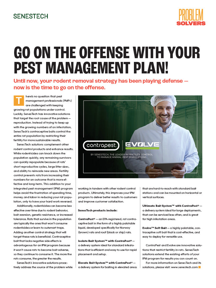 ContraPest Liquid | Order ContraPest Rat Birth Control - SenesTech