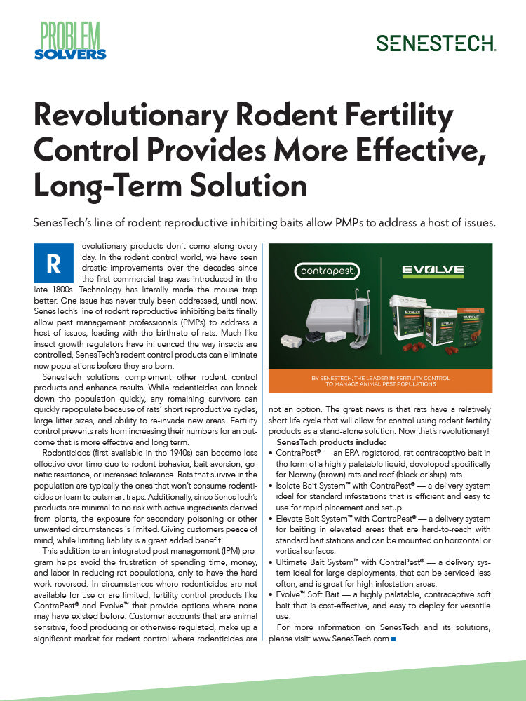 ContraPest | Order ContraPest Rat Birth Control - SenesTech